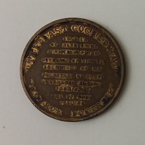 James Monroe 5th President Coin Medal Token 25mm | eBay