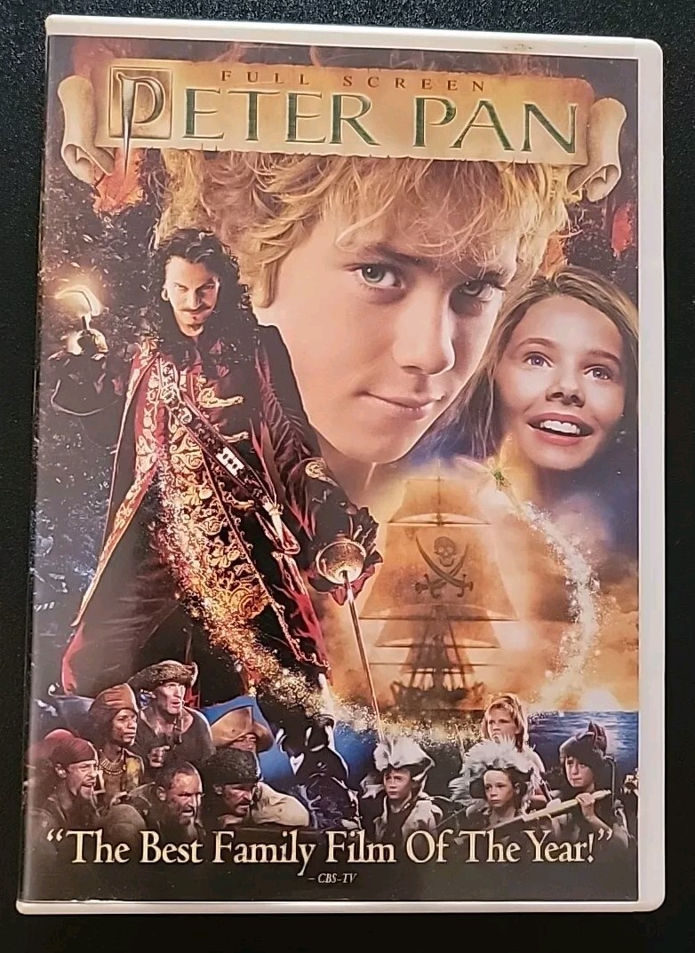 Lynn Redgrave Peter Pan Peter Pan (DVD, 2004, Full Frame Edition)