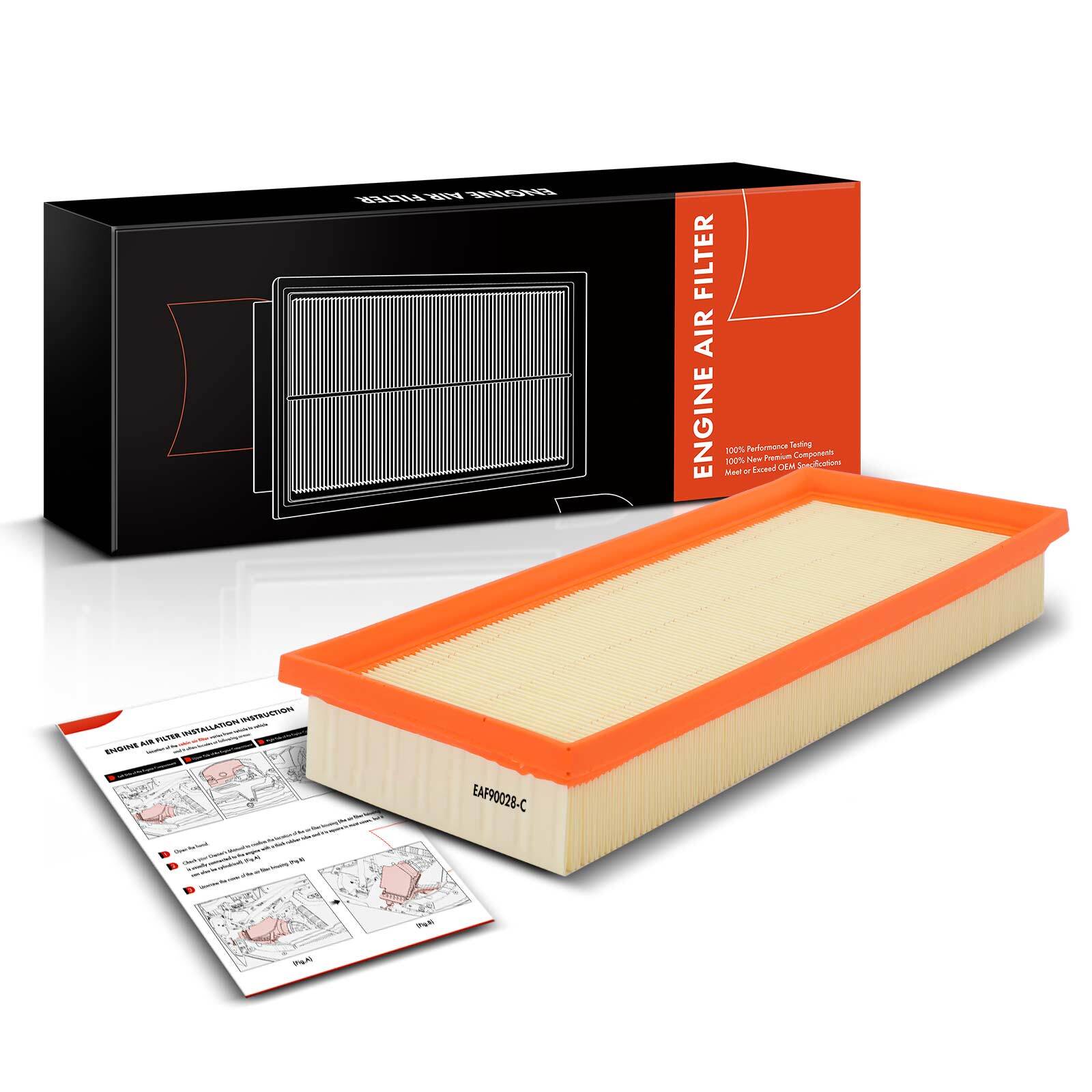 1x Engine Air Filter for Mercedes Benz W463 X166 W166 W222 W221 C216 ...