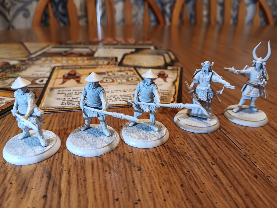 Shadows of Brimstone Forbidden Fortress DAIMYO HERO Armored Ashigaru ...