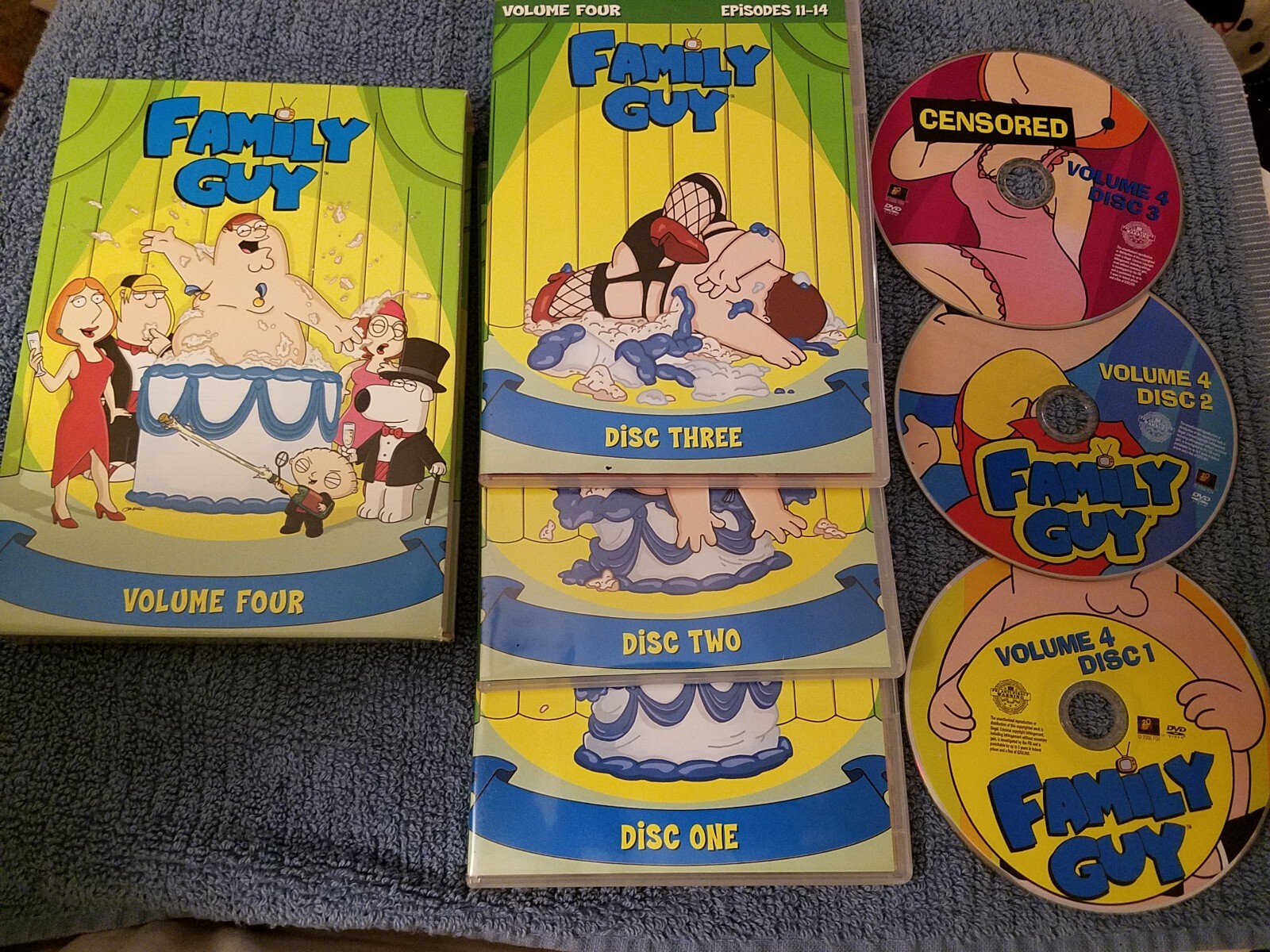 Family Guy Volume 4: Season 4 (DVD) 24543382096| eBay