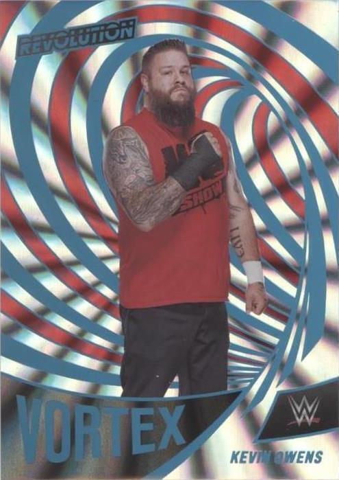 2022 Panini Revolution WWE - Vortex Kevin Owens #27 Sunburst /99 for ...
