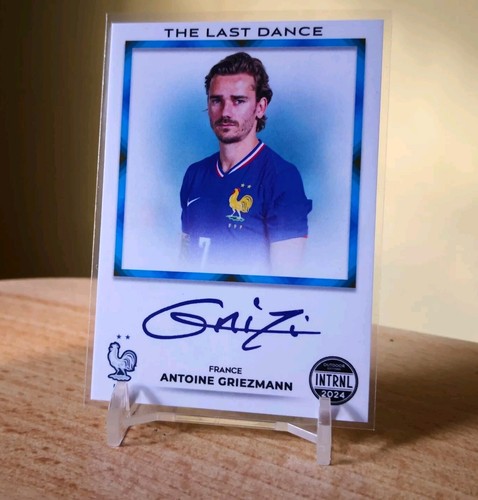 2024 Antoine GRIEZMANN SIGNATURE card (printed auto) THE LAST DANCE ...