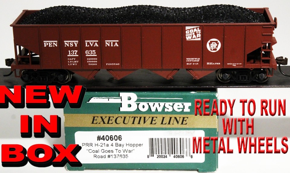 ATLAS-WALTHERS-ATHEARN-BOWSER EXEC.-KD-PK2 AND MORE HO-RTR- NEW IN BOX ...