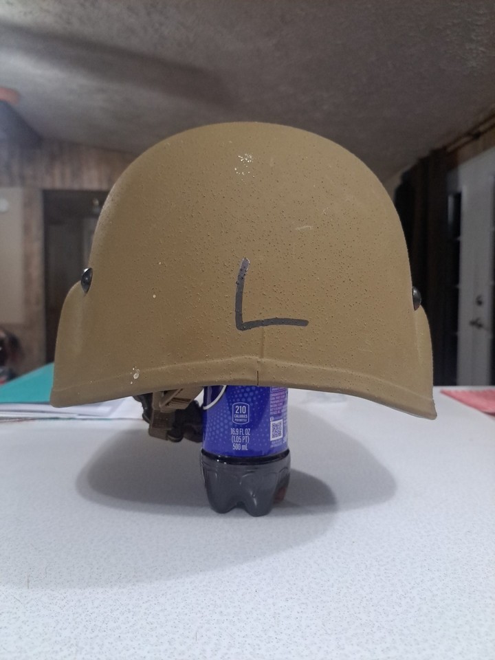 BAE Systems Military Helmet Lightweight Ballistic SPM1C1-10-C-0011 Size ...
