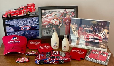 OLD SPICE RACING Lot, NHRA, DieCast Cars, Hat, Cologne, Koozies ...