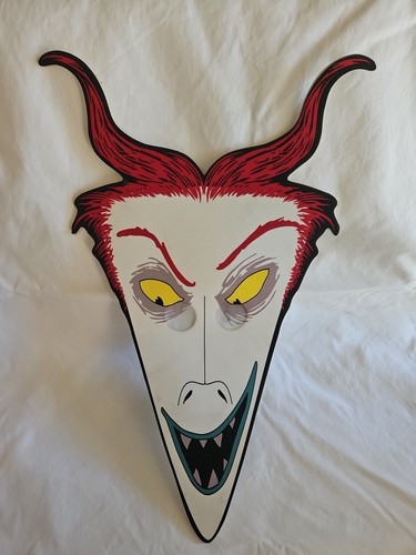 Disney Tim Burton’s Nightmare Before Christmas Lock Mask 12x22” Foam ...