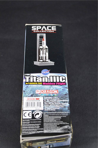 for DRAGON Titan IIIC w/Launch PAD Maiden Flight 1/400 Diecast Rocket ...