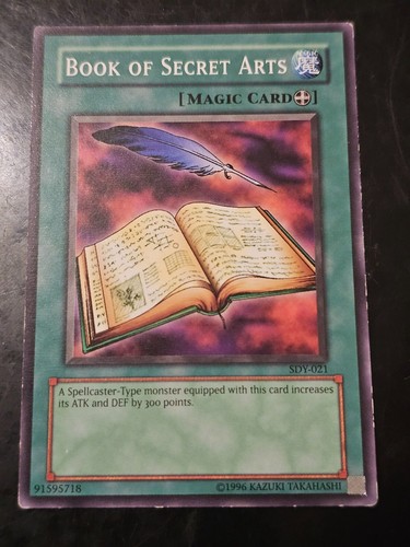 BOOK OF SECRET ARTS SDY-021 Common Unlimited Yugioh | eBay