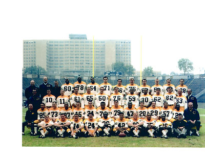 1968 PITTSBURGH STEELERS TEAM 8X10 PHOTO NELSEN ASBURY FOOTBALL NFL HOF ...