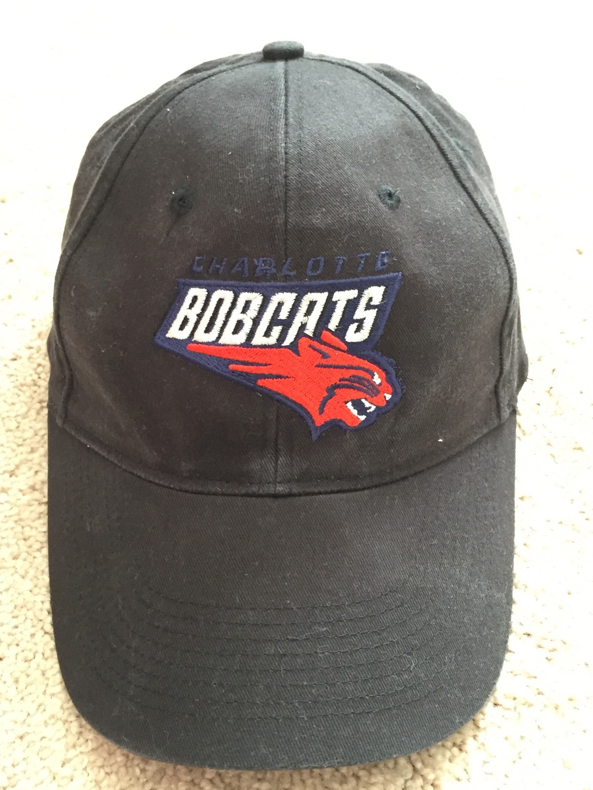 NBA Charlotte Bobcats Hat Basketball Adjustable Baseball Cap Black | eBay