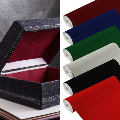 Klebefolie Flock Velour Selbstklebend Samt Stoff Velvet Folie Tapete Wildleder | eBay.de