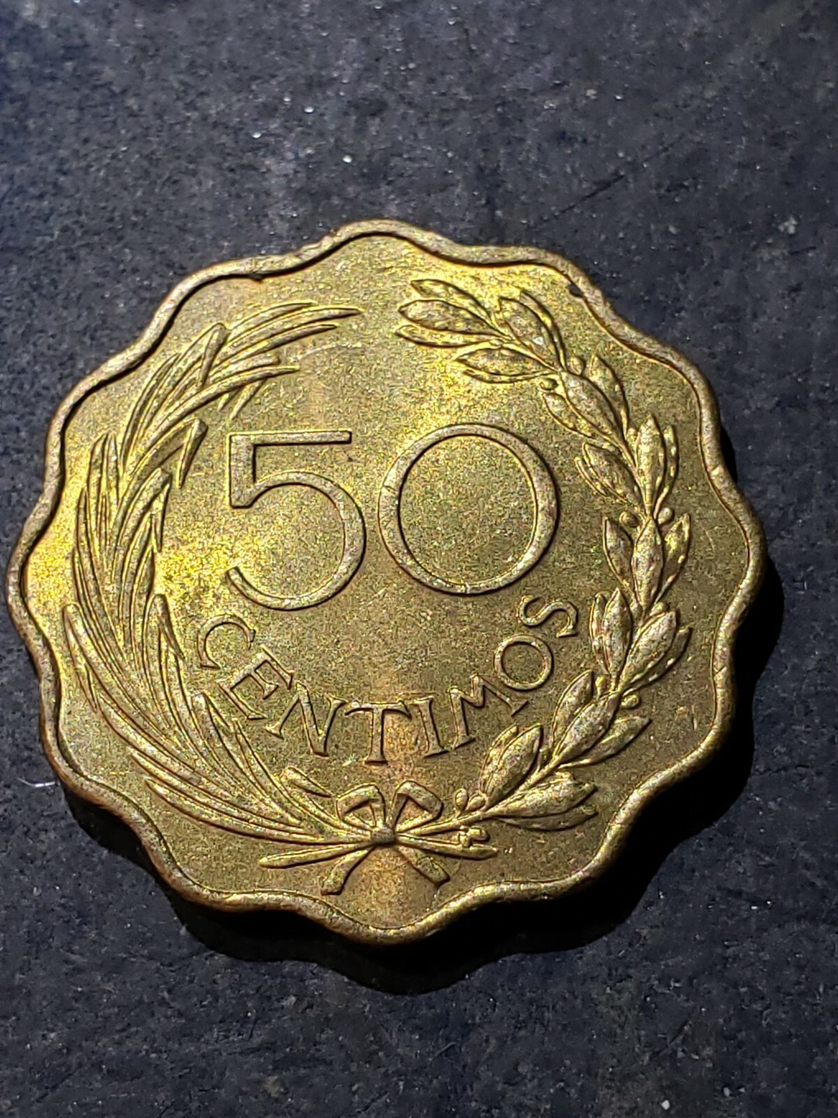 1953 Paraguay 50 Centimos Coin ***1 Year Type Coin*** – Antique Coins World