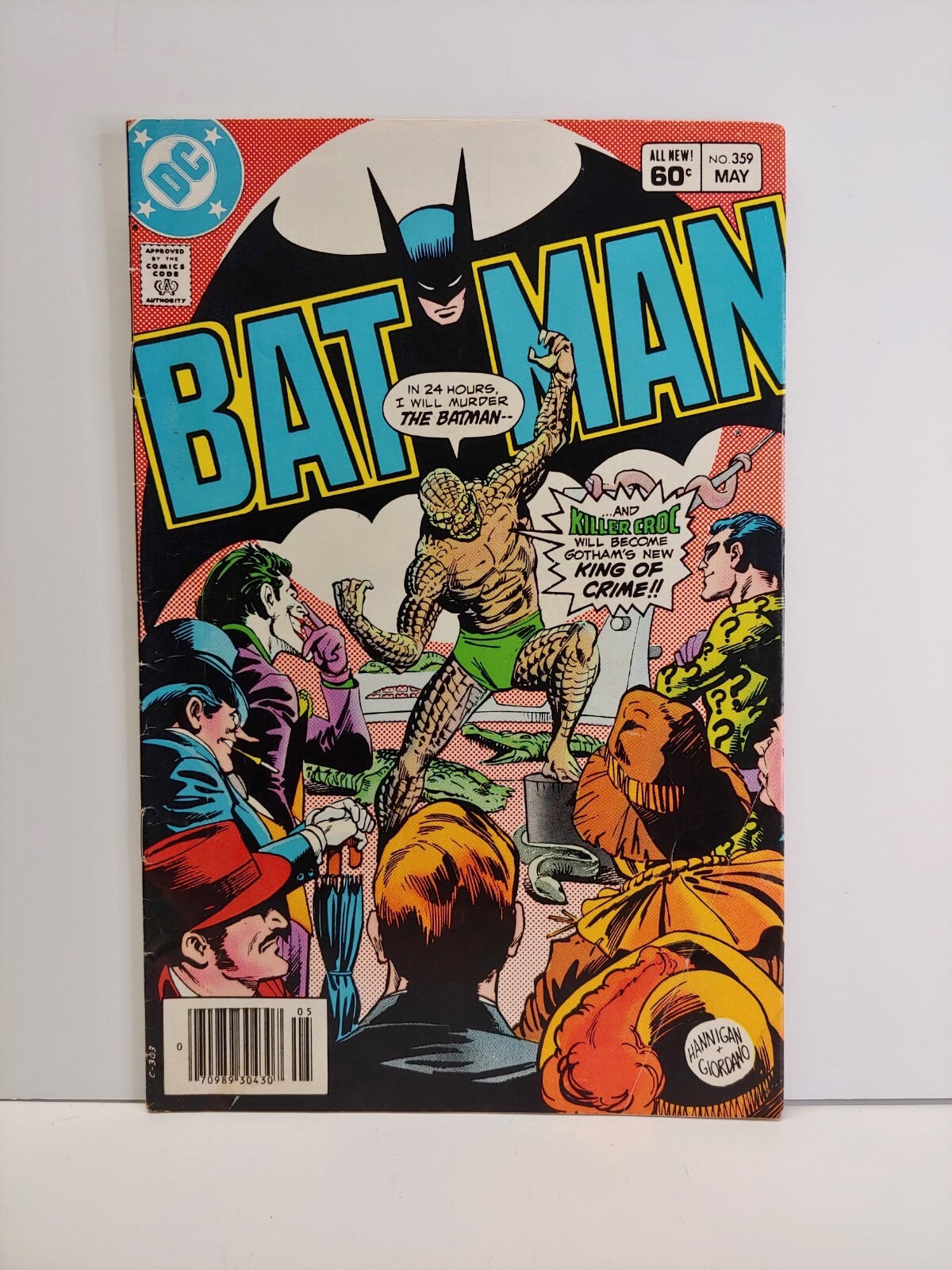Batman Comic Book 359 Killer Croc Cover DC 1983 | eBay