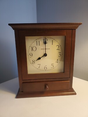 Howard Miller Shaker Style Clock with Drawer Model 613-668 | eBay