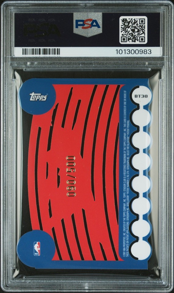 2000 Stadium Club BEAM TEAM Darius Miles #090/500 Rookie PSA 10 GEM MT ...