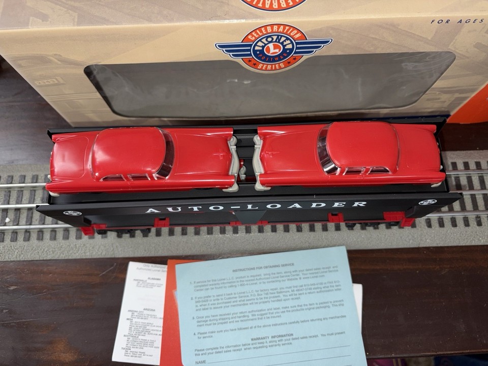 Lionel Electric Trains 6-19427 PWC 6514 Evans Auto Loader Car w/box C-8 ...