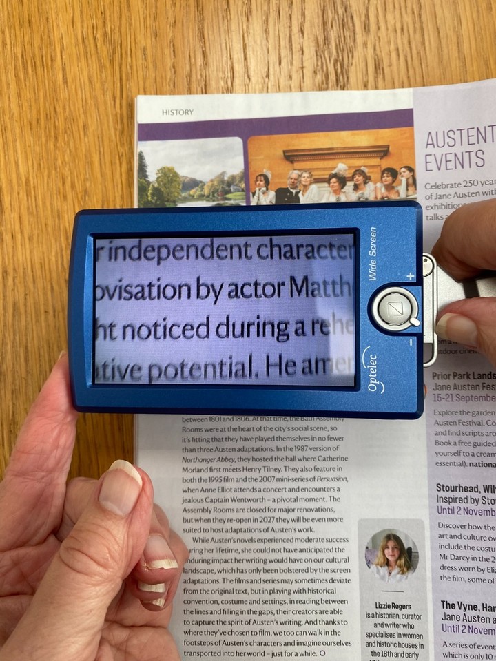 Optelec Compact+ Portable Magnifier | eBay UK