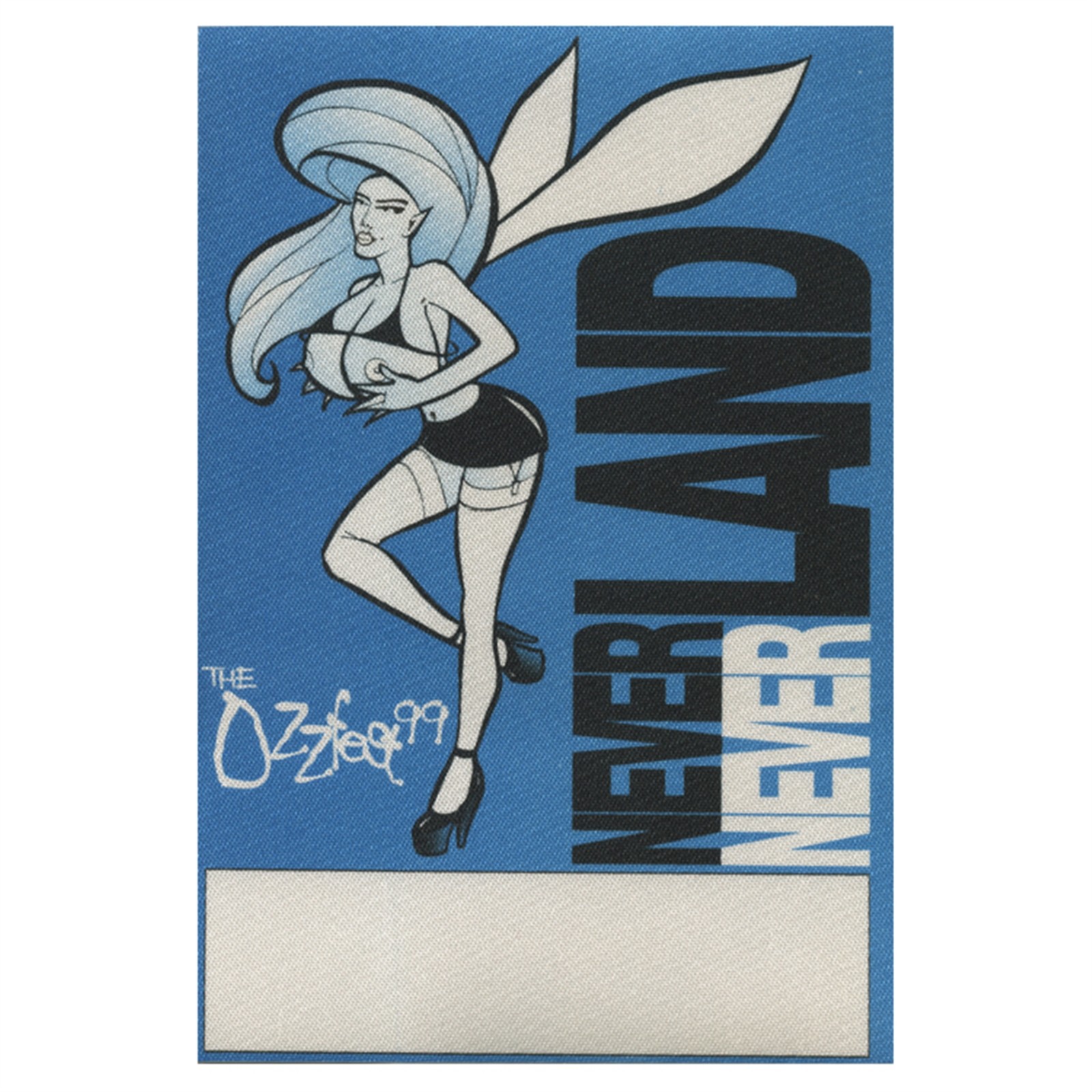 Slayer 1999 Ozzfest Concert Tour Backstage Pass Black Sabbath Deftones ...