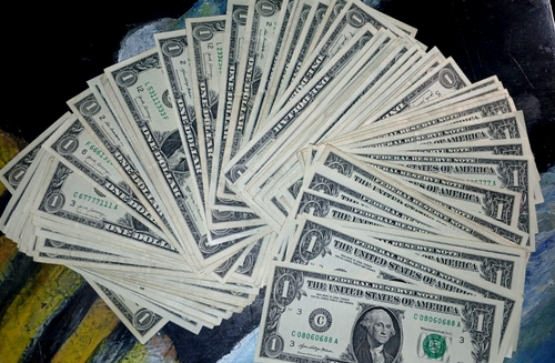 LOT OF 94 TRINARY NOTES ONE DOLLAR BILLS FANCY SERIAL NUMBERS DOZEN ...
