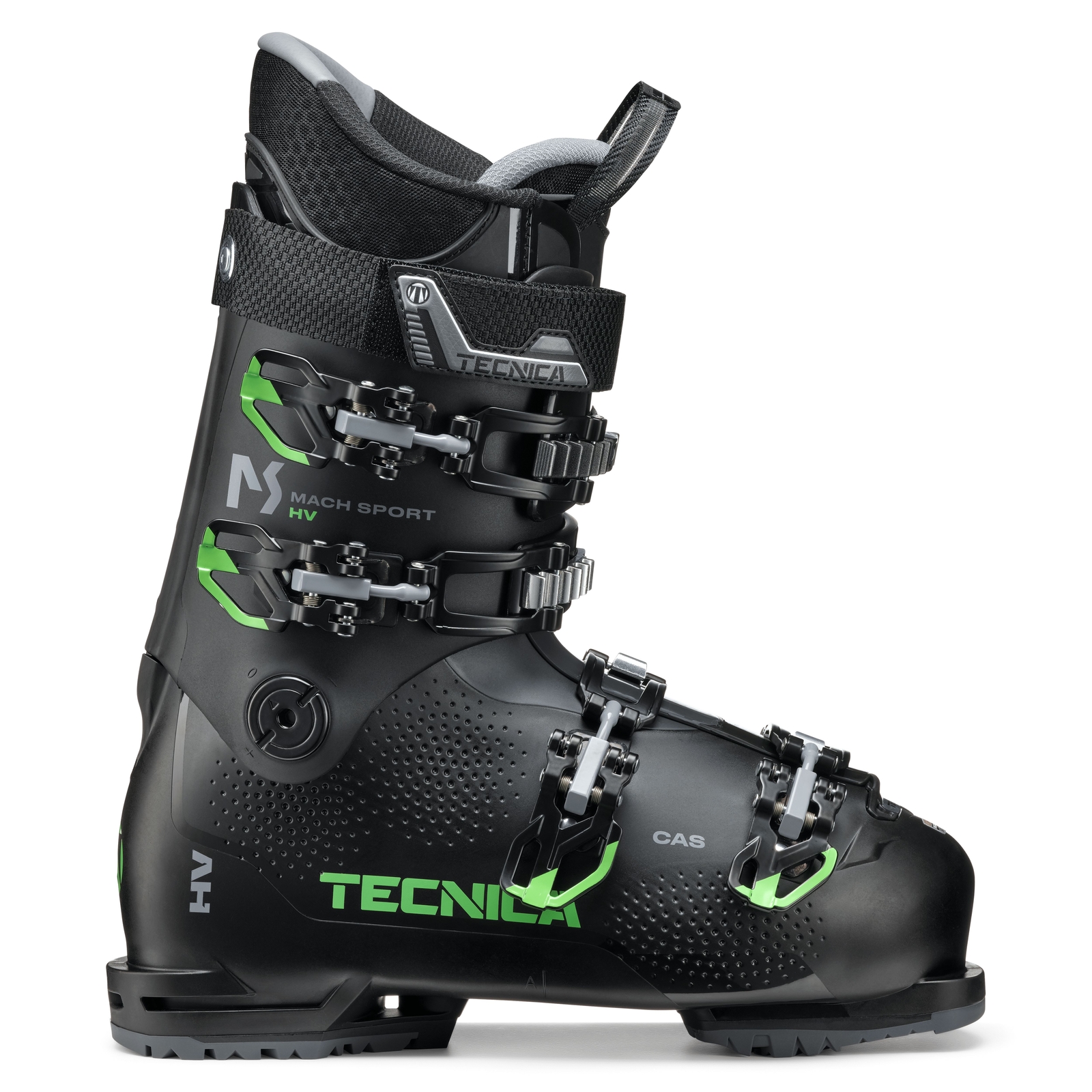 Tecnica Mach Sport HV 80 Men's Ski Boots, Black, M27.5 MY24 ...