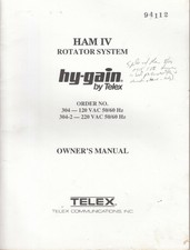 Hy-Gain HAM-IV Rotator for Beam 15SF for sale online | eBay