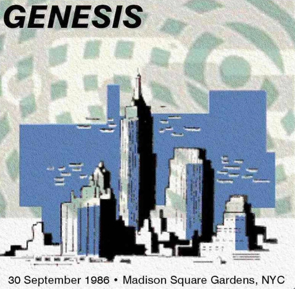 GENESIS - MADISON SQUARE GARDEN - SEPT 29, 1986 - FIRST SHOW IN NYC ...