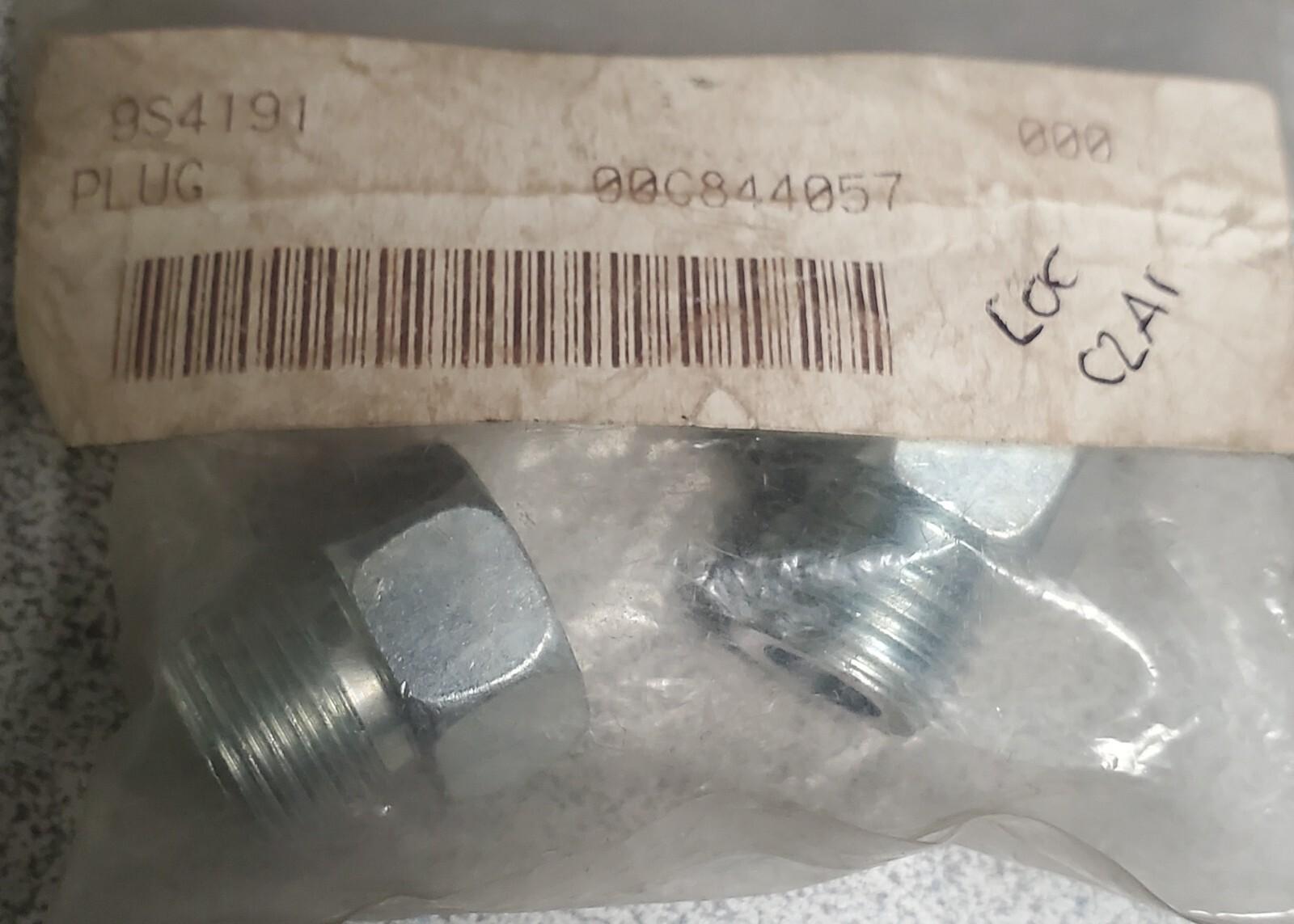 Caterpillar Oil Plug SET OF 2 # 9S4191 | eBay