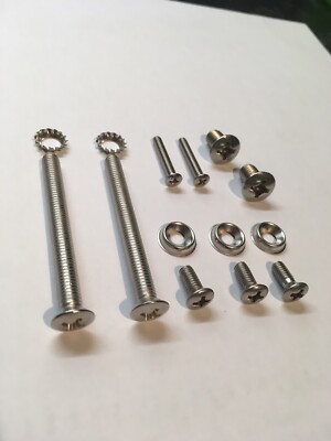 Lambretta Spanish Eibar Series 2 Stainless Headset Screw/fixing Kit ...