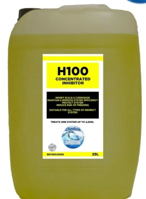 Concentrated Inhibitor Central Heating Boiler System Protector H100 25L ...