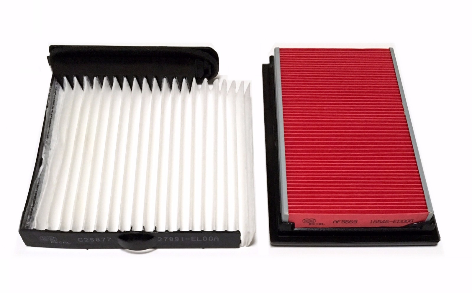 NISSAN 16546-ED000 - Air filter cross reference