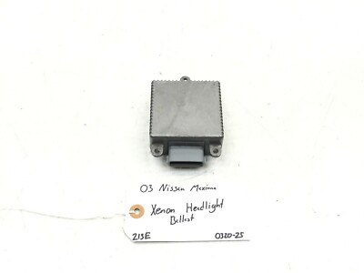 00 01 02 03 NISSAN MAXIMA XENON HEADLIGHT BALLAST OEM HLB351D12-8 | eBay