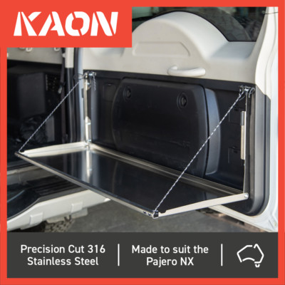 KAON Rear Drop Down Tailgate Back Door Table for Mitsubishi Pajero Gen ...