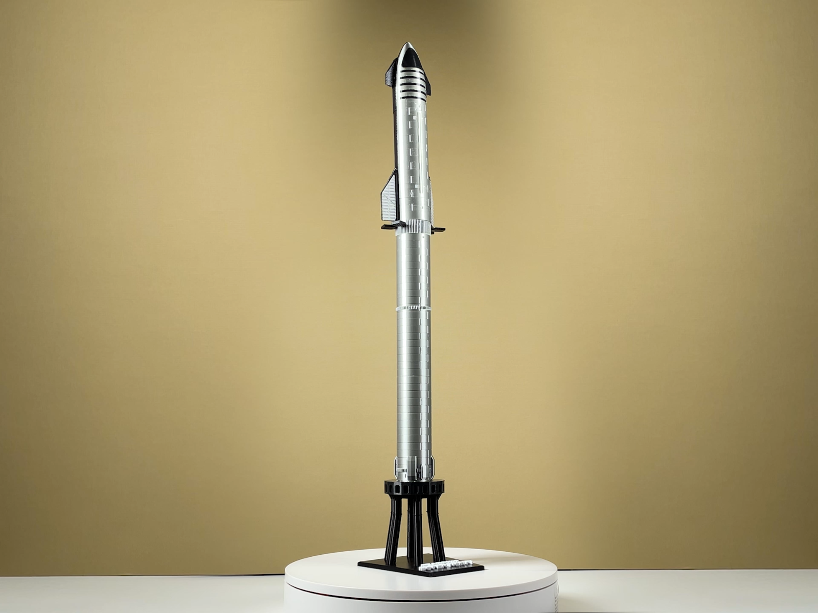 STARSHIP / SUPER HEAVY Spaceship movable parts Plastic model Space X 3D ...