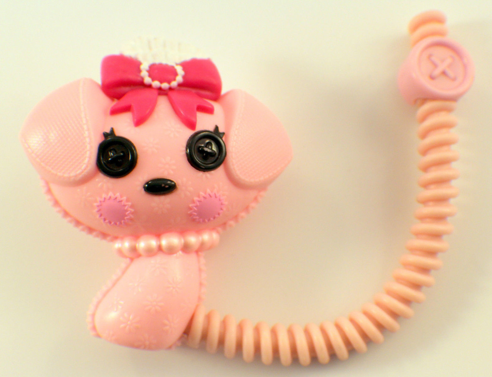 Pink Kitten Cat with Bow Animal Lala Loopsy Pet for Full Sized doll ...