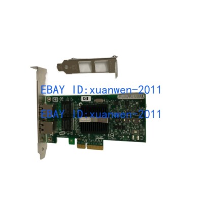 HP Gigabit Dual PORT GIGABIT ETHERNET PCIe NIC Card EXPI9402PT NC360T ...