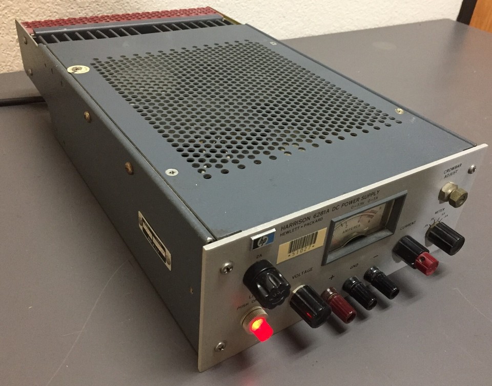 HP Harrison 6281A DC Power Supply 0-7.5V, 0-5A | eBay
