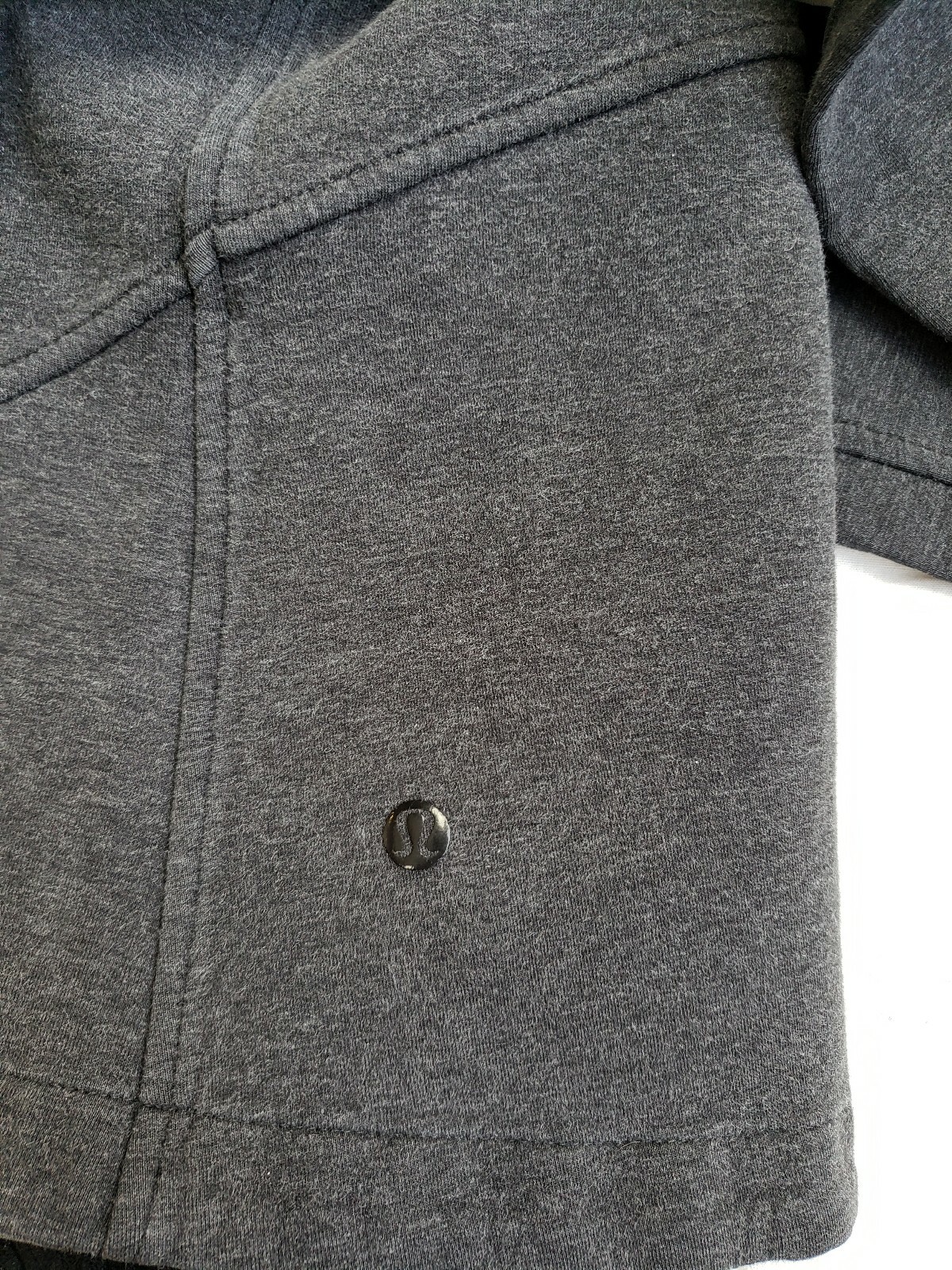 EUC Lululemon Insculpt Jacket Full Zip Womens Size 8 Heathered Black ...
