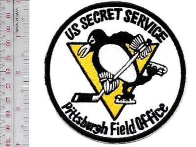 Pittsburgh Penguins & Secret Service Field Office Promo Patch ...