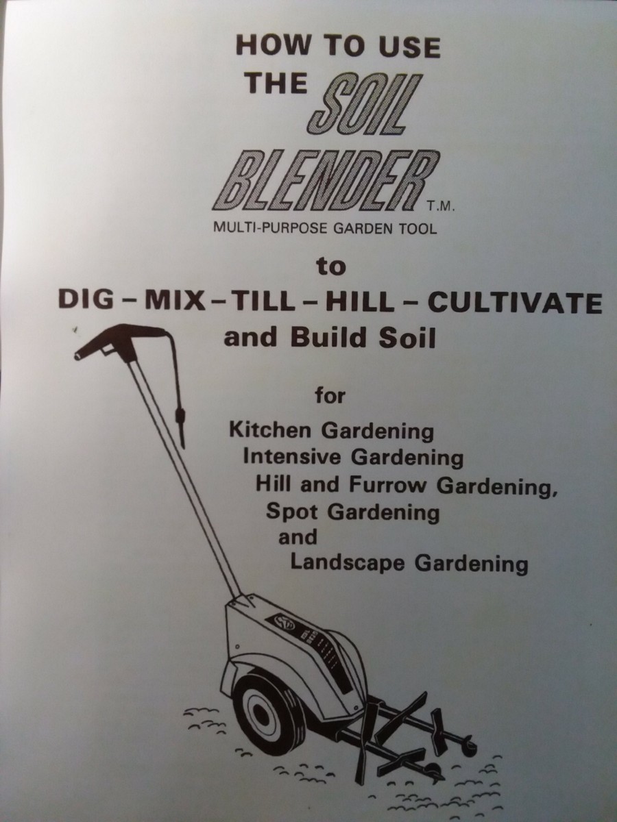 Garden Maid Soil Blender The Kester House & Garden | Mechanical