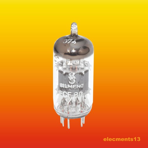 ECF80 SIEMENS TRIODE-PENTODE TUBE USED TESTED IN NORM = 6BL8 6C16 ...