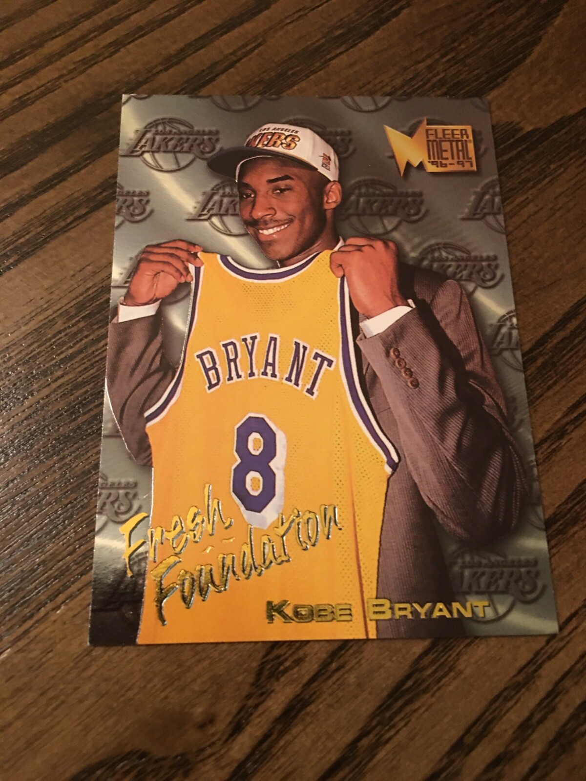 1996-97 Fleer Metal - Fresh Foundation Kobe Bryant #137 (RC) for sale ...