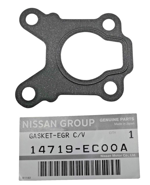 14719-ec00a Genuine Nissan D40 NAVARA Yd25 EGR Inlet Manifold Gasket ...
