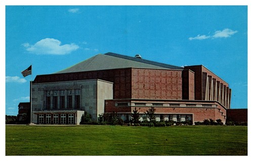 Fort Wayne IN Indiana Allen County War Memorial Coliseum Chrome ...