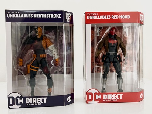 DC Essentials UNKILLABLES RED Hood, Deathstroke Bundle. New Unopened | eBay