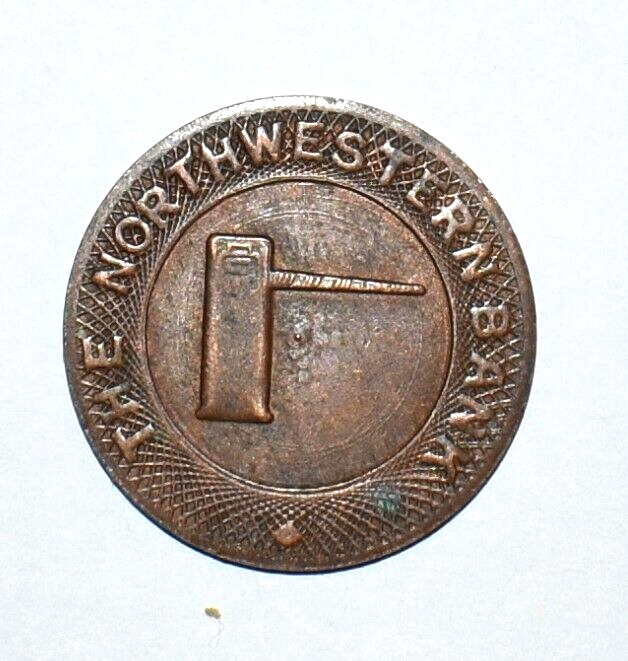 Vintage Parcoa The Northwestern Bank Parking Token Coin | eBay
