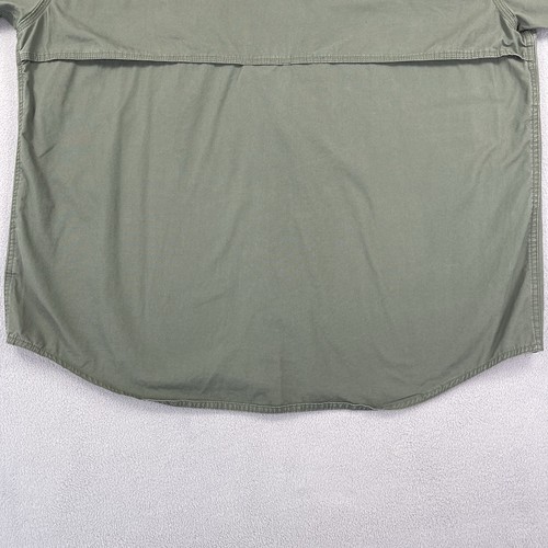 511 Tactical Shirt Mens XL Green Utility Button Up Pockets Canvas ...