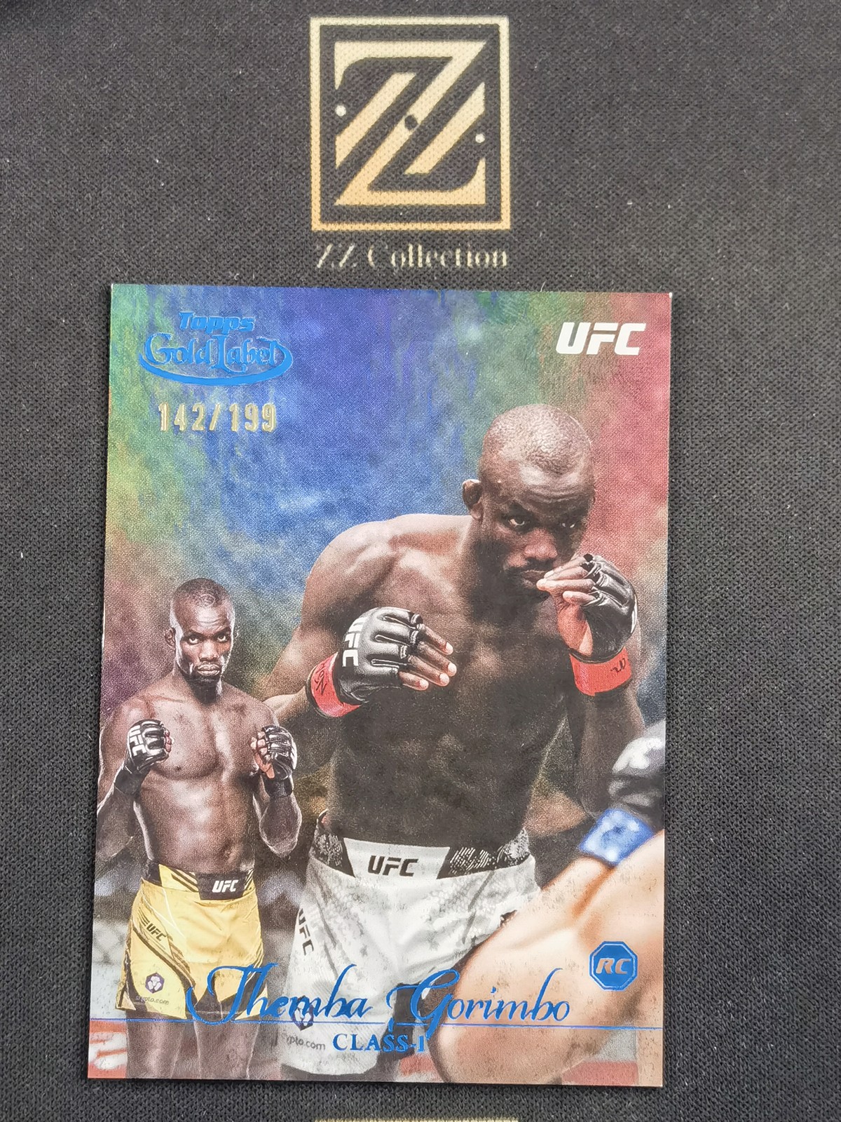 Themba Gorimbo 2024 Topps Gold Label UFC #7 Class 1 - Blue /199 Price ...