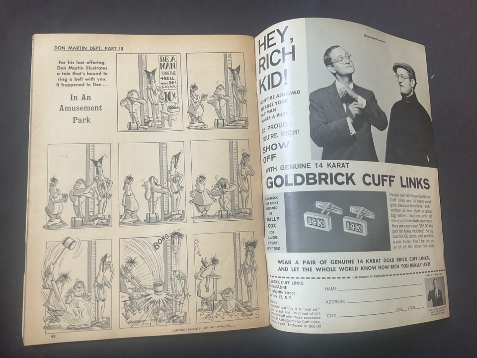 66 YRS OLD COLLECTIBLE MAD MAGAZINE # 45 MARCH 1959 VERY GOOD COND. | eBay