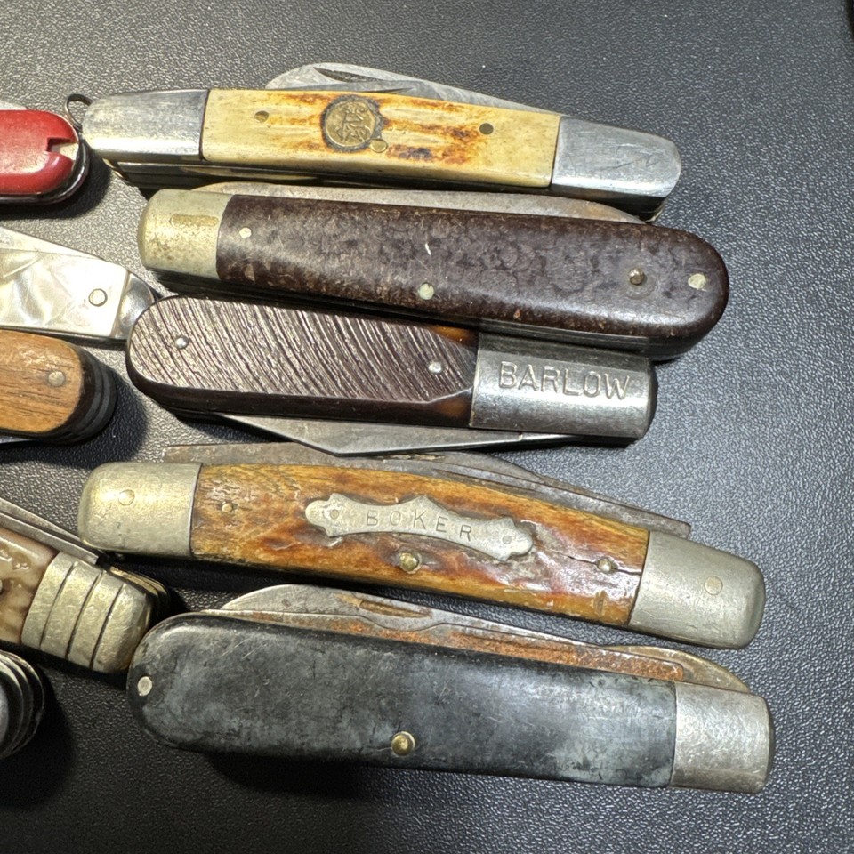 COOL BEANS: Lot of 10 Assorted Pocket Knives w/ Barlow, Boker, MORE K-416 | eBay